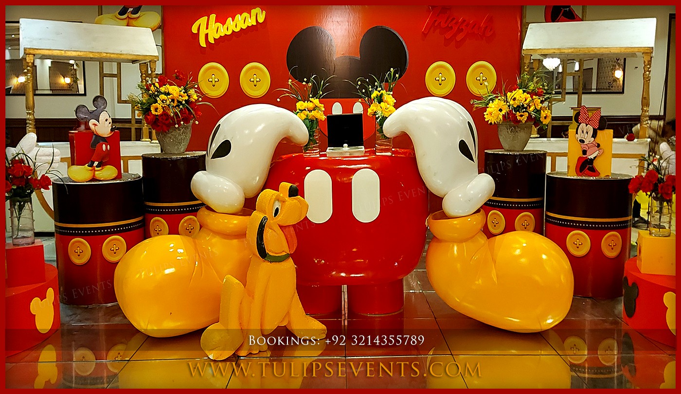 Mickey and Minnie Twins Birthday - Tulips Event Management